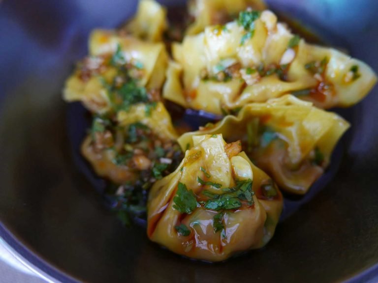 Homemade Wantons - Handpicked Noodles